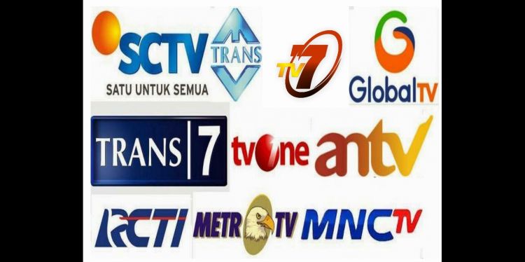 Transformasi logo 8 stasiun TV Indonesia dari masa ke masa