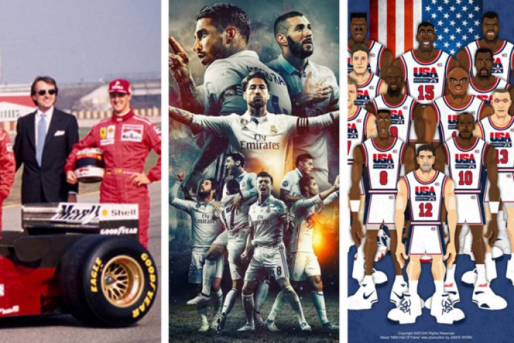 5 Dream Team yang pernah ada di berbagai cabang olahraga