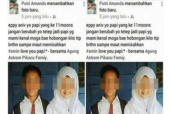 Postingan pacaran ala anak SD ini dijamin bikin dijamin gregetan