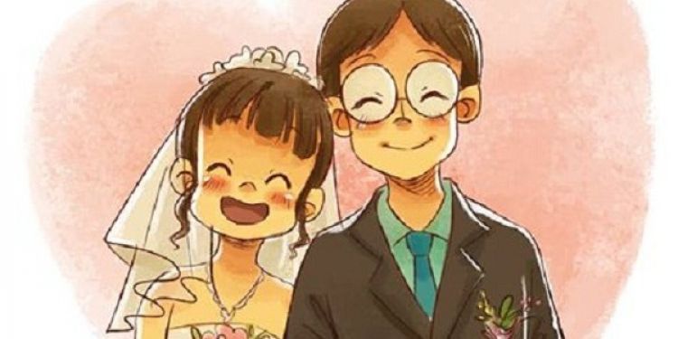 10 Komik strip gambarkan indahnya pernikahan, bikin baper