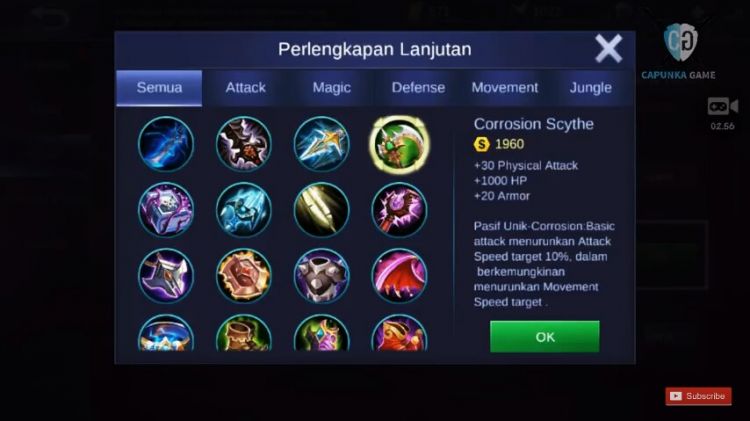 Mengenal 3 item absorb Mobile Legends, wajib tahu nih