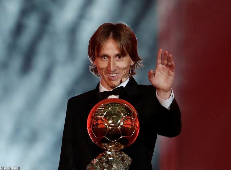 Luka Modric, pemenang Ballon d'Or ini patahkan dominasi CR7 & Messi