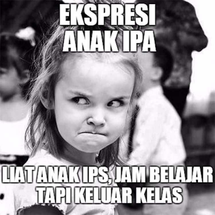 10 Meme kocak anak IPA VS IPS ini bikin nostalgia