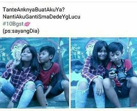 Postingan pacaran ala anak SD ini dijamin bikin dijamin gregetan