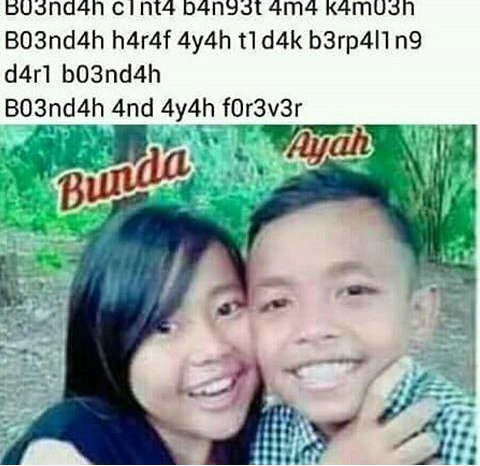 Postingan pacaran ala anak SD ini dijamin bikin dijamin gregetan