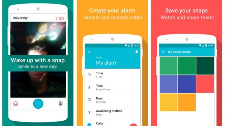 Say no to snooze, alarm ini cuma bisa dimatikan dengan selfie!