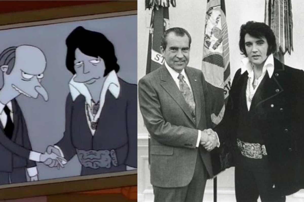 10 Famous photos that were recreated in episodes of The Simpsons