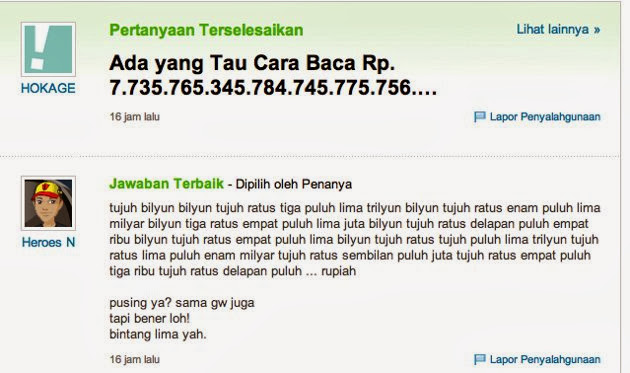 17 Pertanyaan kocak di Yahoo! Answers yang bikin ketawa geli