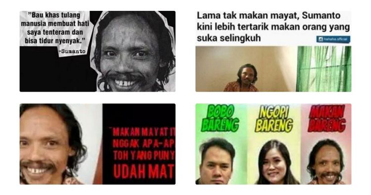 Mau lagi? 17 Meme Sumanto yang bikin ngakak guling-guling campur ngeri