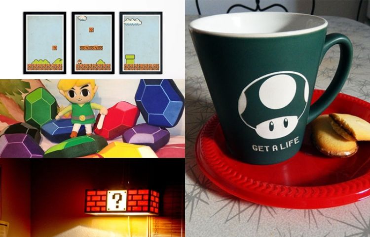 20 Pernak-pernik rumah yang bertema Nintendo, anak 90an tetap eksis