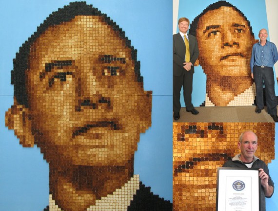 Wow! 13 lukisan ini terbuat dari roti tawar, bikin sayang mau gig