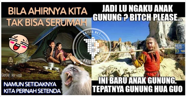 19 Meme ini cuma bisa dipahami anak yang suka naik gunung, kamu juga?