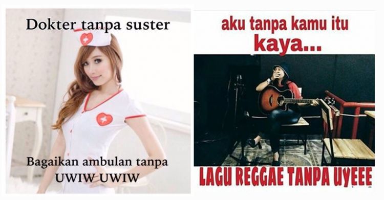 16 Meme 'Aku Tanpamu Uwiw-Uwiw' bikin kamu ketawa cekikikan, kocak!