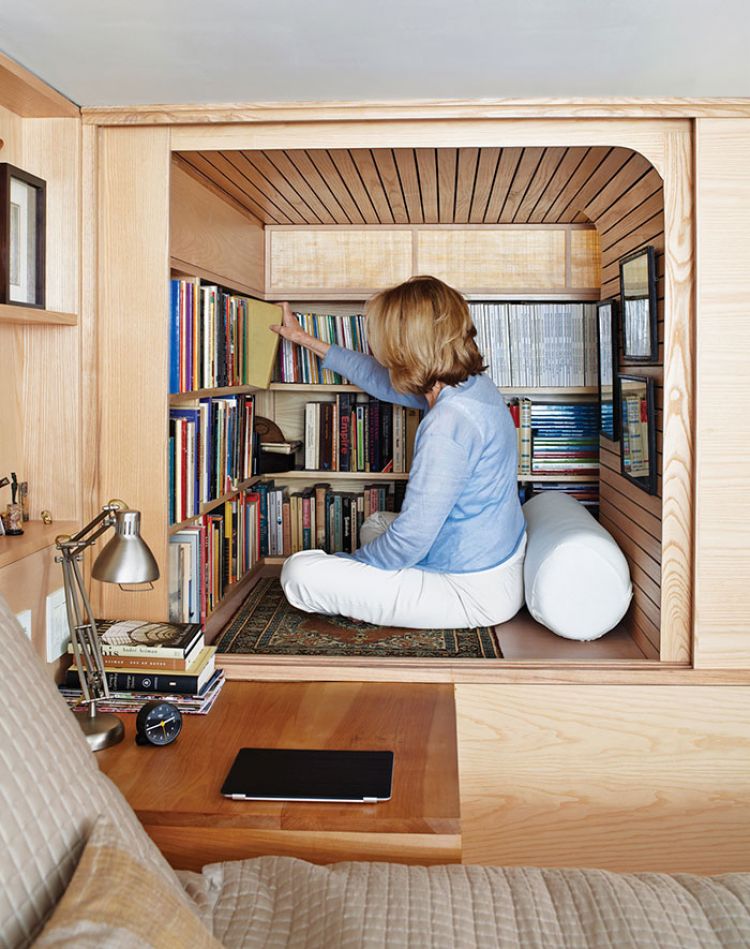 20 Ruang baca unik dan nyaman, bikin kamu makin sayang buku!