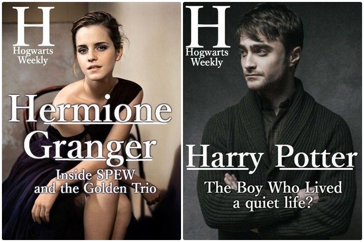 15 Foto ini akan jadi cover andai Hogwarts punya majalah mingguan