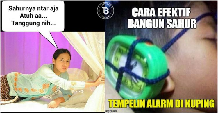 18 Meme sahur ini kocak, bikin kamu yang masih ngantuk langsung melek!
