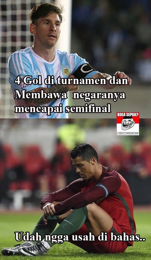 8 Meme ini buktikan bahwa Messi memang titisan alien!