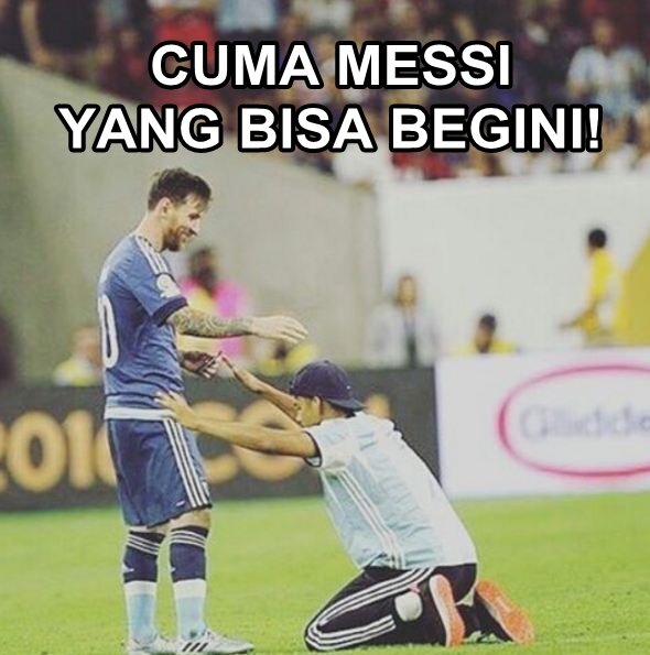 8 Meme ini buktikan bahwa Messi memang titisan alien!