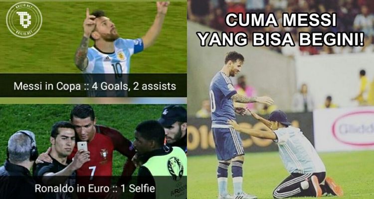 8 Meme ini buktikan bahwa Messi memang titisan alien!