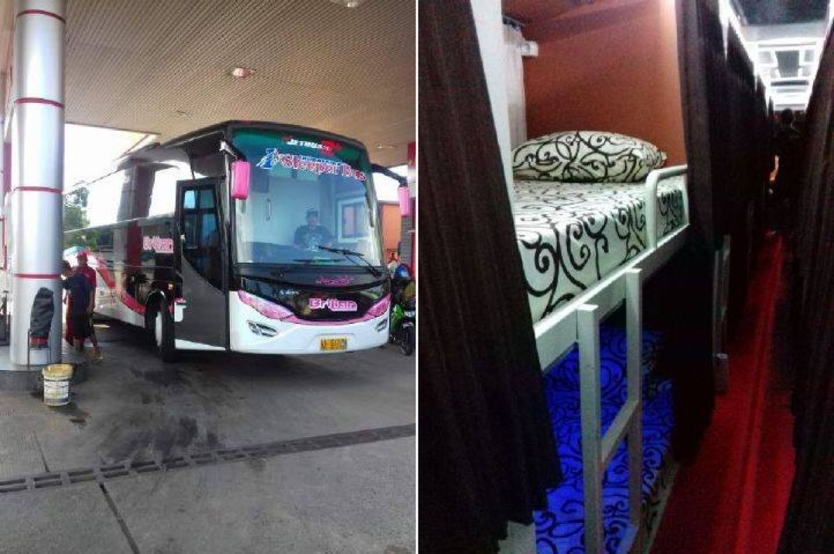 Indonesias first sleeper bus is now operating from Jakarta