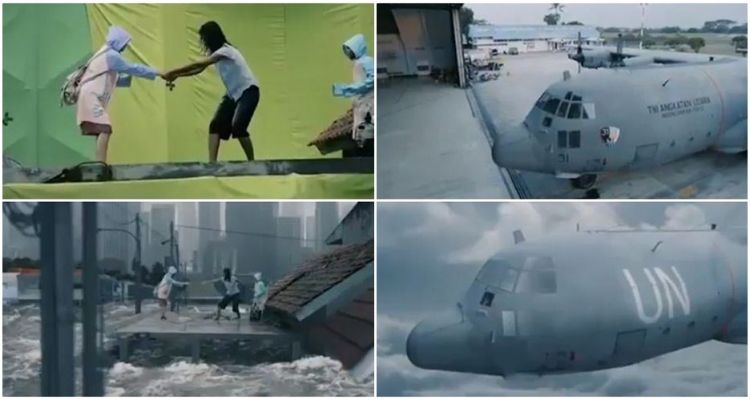 14 Foto behind the scene film 'Bangkit' yang bikin kamu melongo