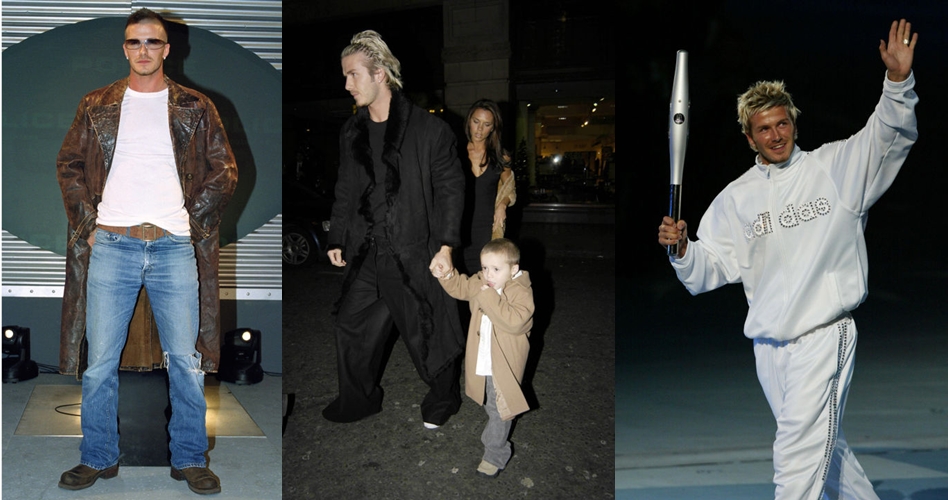 20 Foto perubahan penampilan David Beckham, dari culun hingga coo