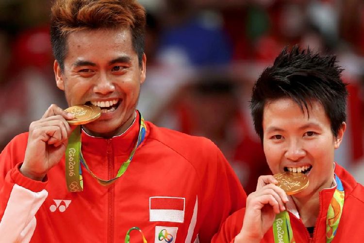 Badminton Duo Tontowi-Liliyana Win Gold on Independence Day