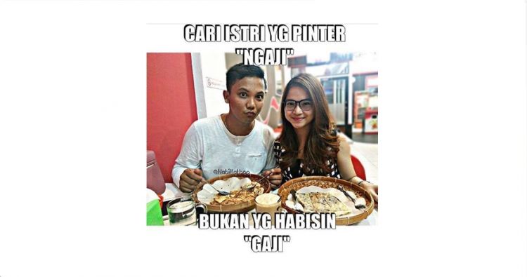 10 Meme 'cari istri yang pinter' ini bikin jomblo ngakak sendiri
