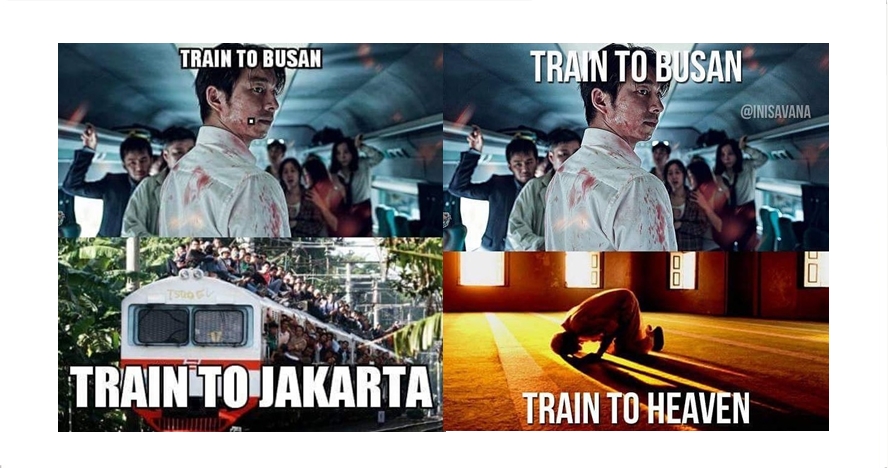 10 Meme editan poster film 'Train to Busan' ini gokil, gagal sere