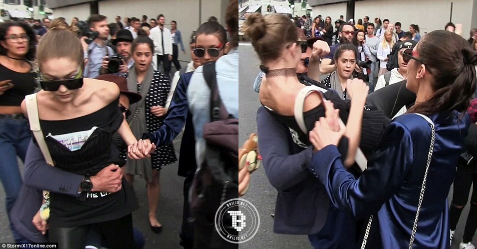 Tiba-tiba digendong pria tak dikenal, ini reaksi Gigi Hadid Tiba-tiba digendong pria tak dikenal, ini reaksi Gigi Hadid