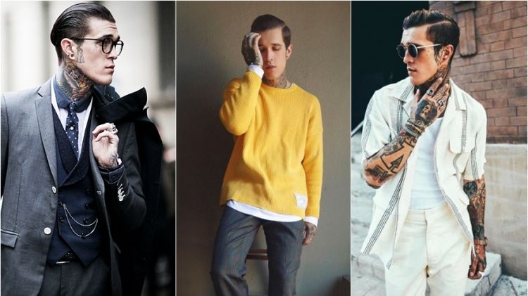 Punya tato sekujur badan, model ini jadi rebutan desainer kelas dunia