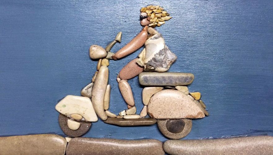 16 Karya seni dari rangkaian batu ini hasilnya keren banget