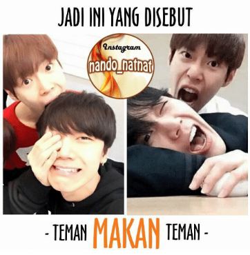10 Meme 'teman makan teman' ini lucunya nyindir banget