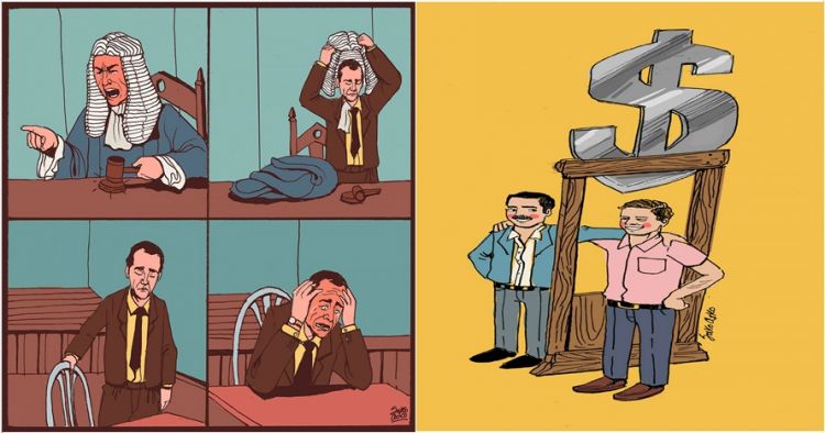 15 Ilustrasi ironi kehidupan, awas kesindir