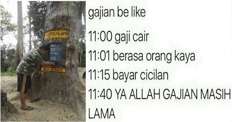 10 Meme transferan gaji ini bikin ketawa lepas walau dompet lagi tipis