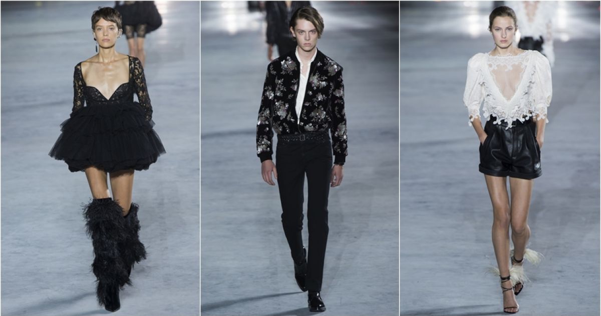Intip koleksi Saint Laurent Ready-To-Wear di Paris Fashion Week 2