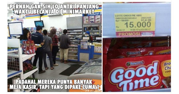 11 Meme 'logika minimarket' ini kocak sekaligus bikin bertanya-tanya