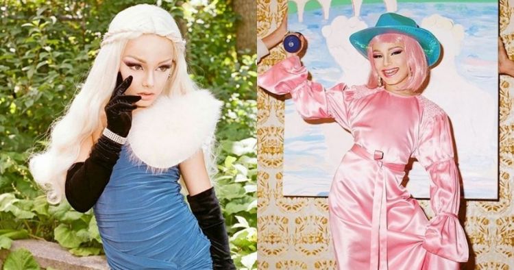 10 Potret Lactatia, bocah laki-laki yang jadi drag queen 'cantik'