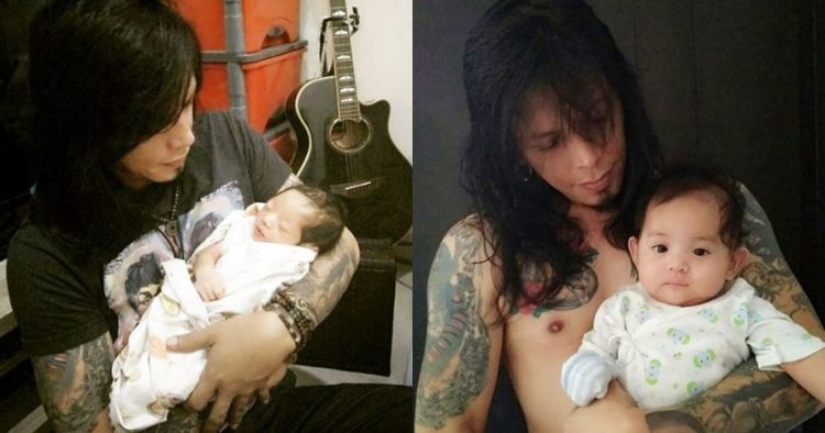 5 Momen saat rocker Ovy/rif momong anaknya Axel-Melody, kakek idola