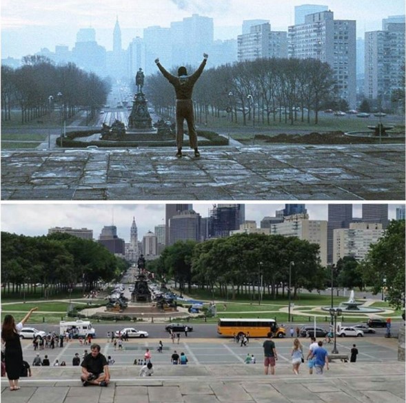 14 Foto ini ungkap lokasi syuting film Hollywood yang bikin penas