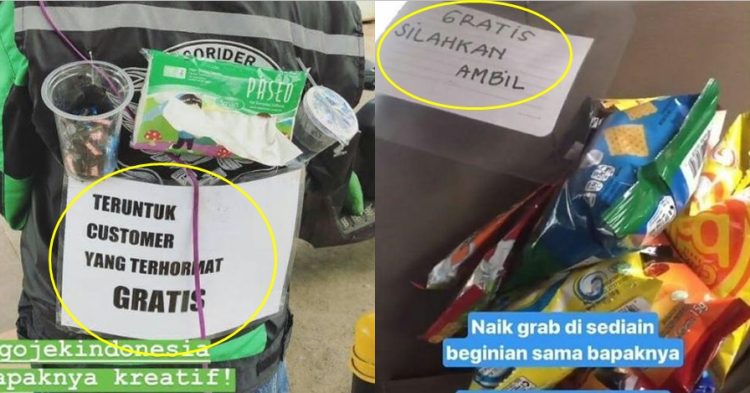 Pesan kocak 10 driver ojek online ini bikin salut dan mengundang tawa