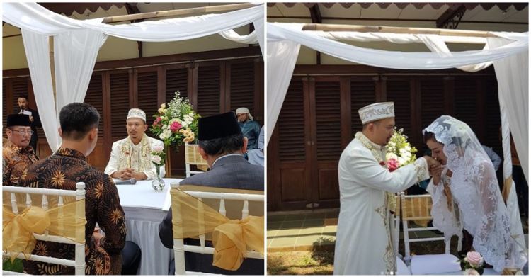 Sah! Begini 5 momen sakral ijab kabul Chef Aiko dan Saugi Balfas