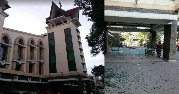 Penampakan Kondisi 3 Gereja Di Surabaya Yang Menjadi Lokasi Teror Bom