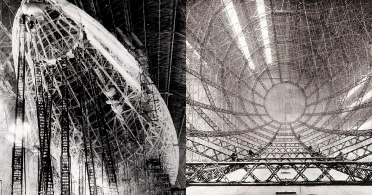 10 Potret proses pembuatan Zeppelin, balon udara terkuat di zamannya