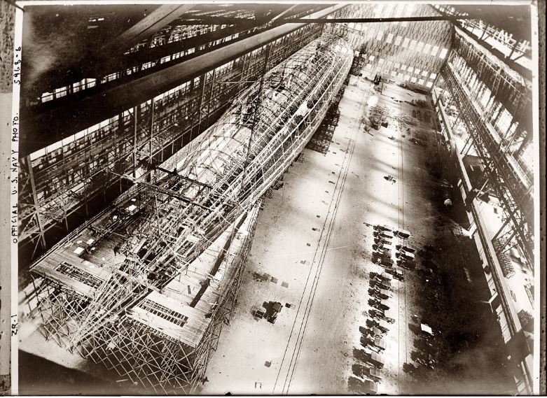 10 Potret proses pembuatan Zeppelin, balon udara terkuat di zaman