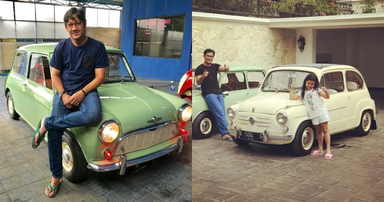 Jadi host kondang, ini 10 potret koleksi mobil tua Andre Taulany