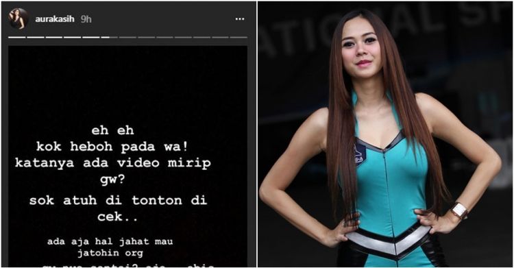 Heboh beredar video panas mirip Aura Kasih, ini klarifikasi darinya