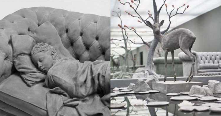 Persis aslinya, 10 karya patung seniman ini detailnya keren abis