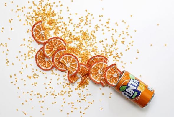 9 Karya seni rajutan hidangan makanan ini unik, detailnya bikin t