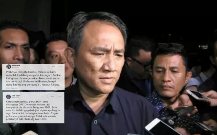4 Cuitan Andi Arief Bikin Gaduh Terbaru Kontainer Surat Suara